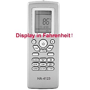 YING RAY Replacement for Friedrich Air Conditioner Remote Control MM09YJ MM12YJ MWM09Y1J MRM09Y1J MWM12Y1J MRM12Y1J BR0412W1A BR1224W3A (Display in Fahrenheit)