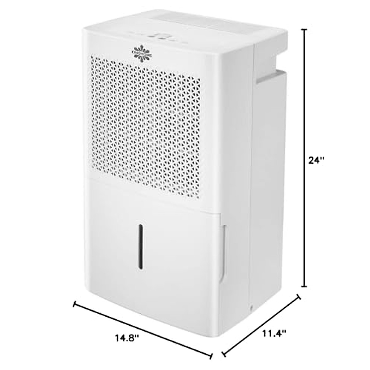 KingHome Energy Star 50-Pint Dehumidifier with Built-In Vertical Pump for a Room up to 4500 Sq. Ft.