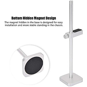 Graphics Card GPU Brace Support, Video Card Sag Holder Bracket, GPU Stand, Anodized Aerospace Aluminum (Silver)