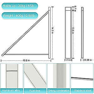 SunEegral Laundry Drying Rack Wall Mounted - Ultrathin Space Saving Clothes Drying Rack Organizer with 65Ibs Capacity - Retractable and Foldable, Perfect for Laundry Room Organization