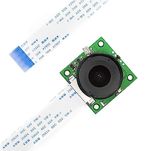 Arducam for Raspberry Pi 5 Camera Module with Interchangeable CS Mount Lens for Pi 5, 4, 3, 3B+, 5MP OV5647 1080P
