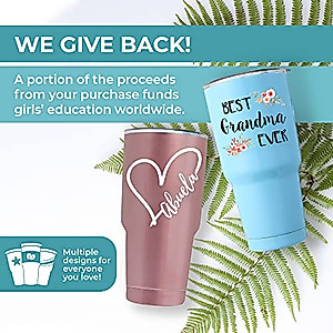 Abuela Tumbler 30oz, Gifts For Abuela Gifts From Grandchildren, Regalos Para Abuela Gifts In Spanish, Regalo Para Abuela En Español, Regalos Para Abuela En Español, La Mejor Abuela Mug Grandma