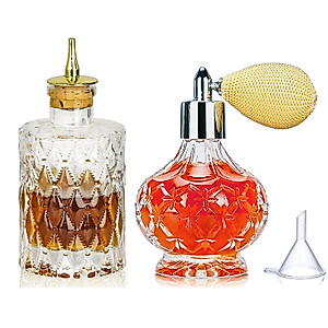 Bitter Bottle 5oz/150ml Cocktail Atomizer 100ml Refillable Sprayer Glass Dash Bottle for Bartender Home Bar Cocktail Mixing