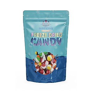 KD Supplies Freeze Dried Skittles Fruit Flavored Chewy Candy (10 oz) - Premium Freeze Dried Crunchy Candy For An Enhanced Flavor (Original Rainbow)