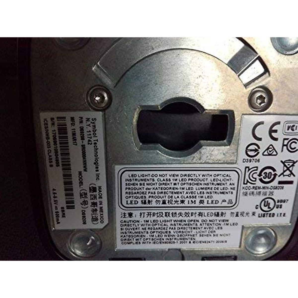 Symbol Zebra Motorola DS9208-SR4NNU21Z Kit includes DS9208-SR00004NNWW, USB Cable (Renewed)