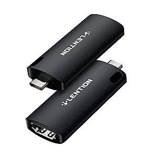 LENTION 4K HDMI to USB C Video Capture Card for Gaming/Live Streaming/Video Conference, Supports PS4/OBS/PC/Windows/DSLR/PS5/YouTube (VC20)