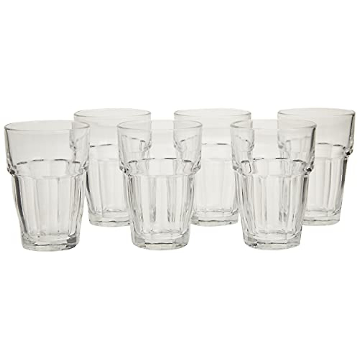 Bormioli Rocco 21.75 oz. Rock Bar Stackable Super Cooler Glass, Set of 6