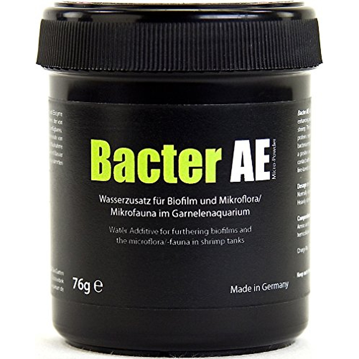 GlasGarten Bacter AE Micro Powder Water Additive for Shrimp Tanks CRS Bee Cherry (70g)
