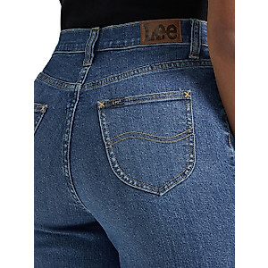 Lee Women's Legendary High Rise Mom Jean, Standout, 14