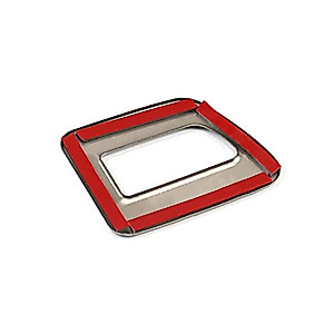 1 PC Driver Seat Trunk Door Button Cover for Volkswagen Atlas 2018 2019 2020 2021 2022 2023 Atlas Cross Sport, Interior Stainless Steel Sticker Accessories