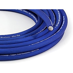 KnuKonceptz KCA Complete Oversized 4 Gauge 2 Channel Subwoofer Amp Installation Wiring Kit