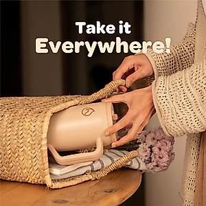 Hydracy Soulmate 40oz Tumbler with Handle and Flip Straw - 100% Leakproof Reusable Insulated Cup with Stainless Steel Straw - Cupholder Friendly Rubber Base Travel Mug - Gifts for Women & Men