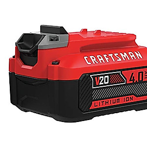 CRAFTSMAN V20 Lithium Ion Battery, 4.0-Amp Hour (CMCB204)