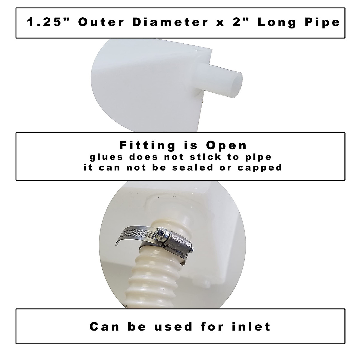 Class A Customs | Spouted 7 Gallon RV Concession Fresh and Gray Water Holding Tank | T-0700-SP