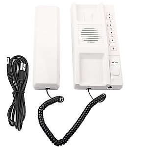 Telephone Intercom, 433Mhz Wireless Intercom System Calling Intercom Secure Interphone Handsets Extendable for Warehouse Office