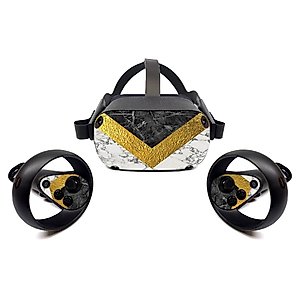 MightySkins Skin for Oculus Quest - Modern Marble | Protective, Durable, and Unique Vinyl Decal Wrap Cover | Easy to Apply, Remove, and Change Styles | Made in The USA