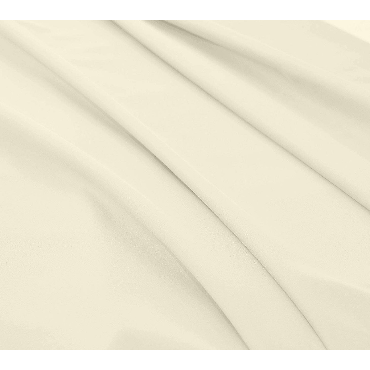 Split King Sheet Sets for Adjustable Beds Deep Pocket, Twin XL Fitted Sheet Sets for Adjustable Bed Split King 100% Extra Long Staple Cotton Deep Pocket Sheets 10-18 Inches Ivory Solid