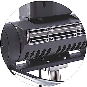 Professional Salon Orbiting Infrared Ring Hair Dryer Color Processor Accelerator Adjustable Standing with Rolling Base (1100W)