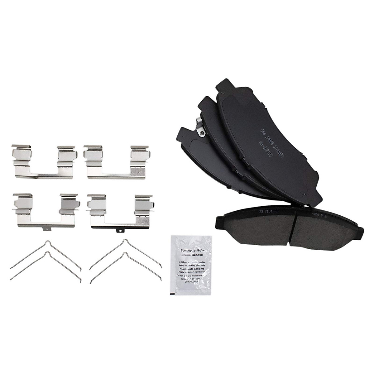 TRQ Front and Rear Brake Pad & Rotor Kit Brake Pads Brake Rotor Ceramic Premium G-Coated Compatible with 2007-2013 Acura MDX 2010-2013 ZDX 2009-2015 Honda Pilot