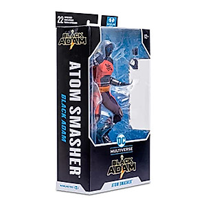 McFarlane Toys DC Black ADAM Movie 7IN Figures - Atom Smasher (Normal Size)