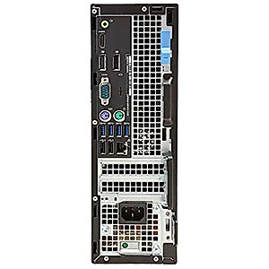 Dell Optiplex 7050 Small Form Desktop, Intel Quad Core i7 6700 3.4Ghz, 16GB DDR4, 1TB SSD Hard Drive, USB Type C, DVD-RW, HDMI, Windows 10 Pro (Renewed)