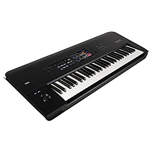 Korg Nautilus 61-Key Performance Synth Workstation Bundle with Sustain Pedal, MIDI Cables, and Austin Bazaar Polishing Cloth