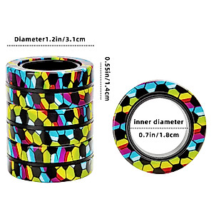 Magnetic Fidget Spinner Rings - Anxiety Relief Adult Toys, ADHD Therapy Magnets for Teens and Kids (3PCS)