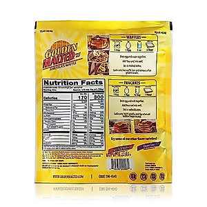 Carbon's Golden Malted Pancake & Waffle Flour Mix, Original, 32-Ounces
