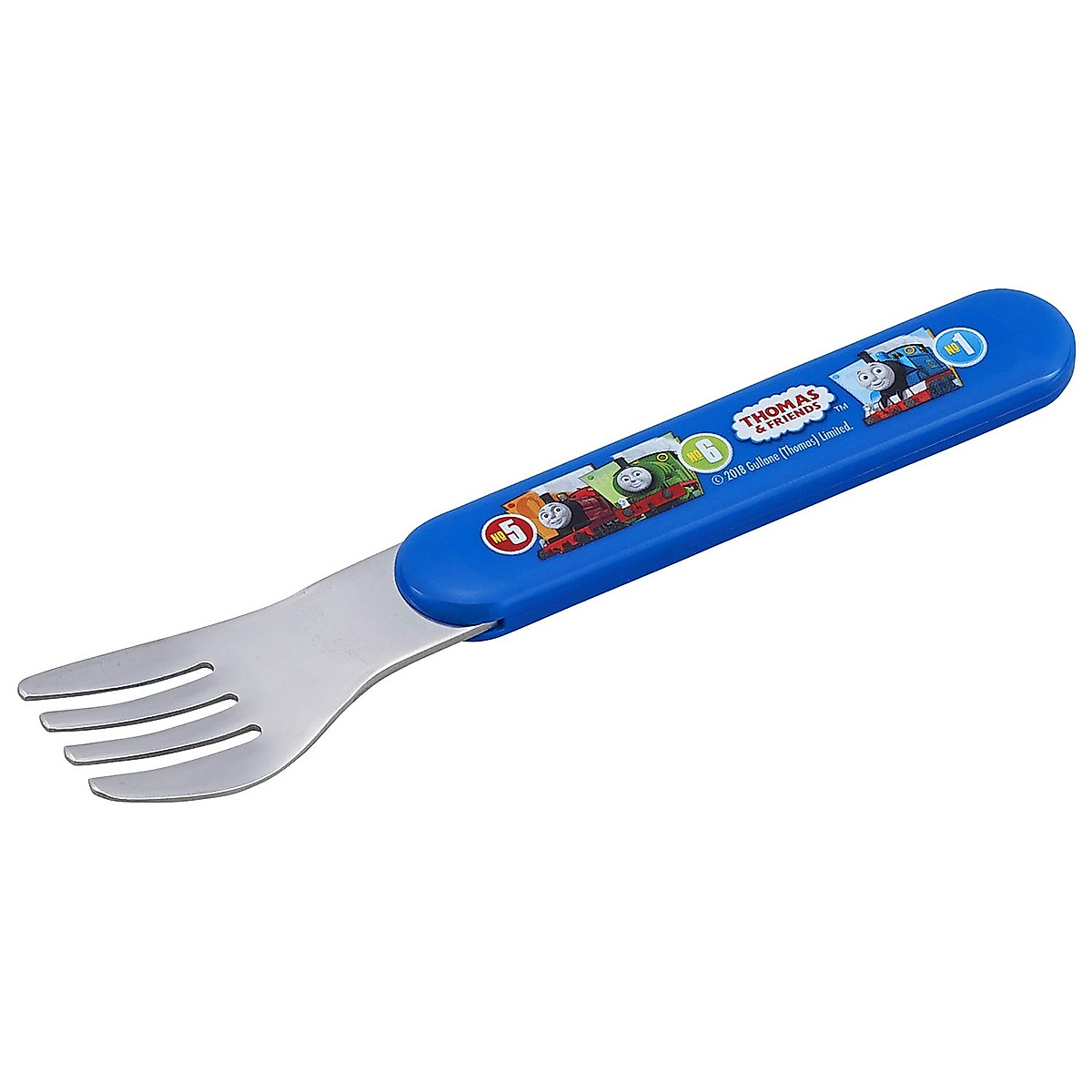 OSK SF-4 Children's Fork, Stainless Steel Fork, Thomas the Tank Engine (Approx. 1.0 x 5.3 inches (2.6 x 13.5 cm), Made in Japan, Dishwasher Safe