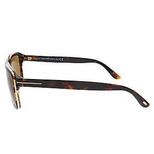 Tom Ford - FT0780 Havana/Other Aviator Men Sunglasses - 58mm