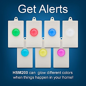 HomeSeer HSM200 Z-Wave Motion, Temperature and Light Sensor with RGB LED Indicator