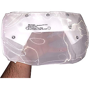 Miroil | RB22FS Fryer Filter Bag | MirOil EZ Flow Filter Bag | Part 12748| Use to Filter Fry Oil | Suitable for 15 Qt Polishing Oil | Durable, Easy to Clean with Hot Water | No Frame