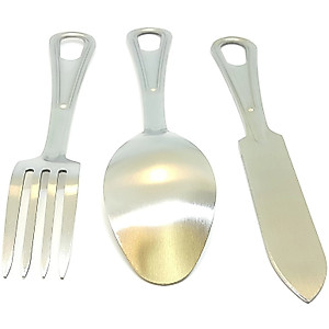 Mess Kit Fork, Knife, and Spoon