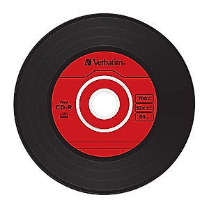 Verbatim 43426 52x Vinyl CD-R - Slim Case 10 Pack