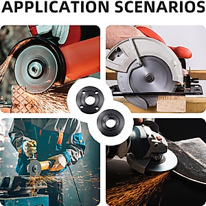 9Pcs Angle Grinder Nuts，1 Angle Grinder Wrench with 8 Angle Grinder Flange Nuts - Compatible with Dewalt, Bosch, Ryobi, Metabo Grinders