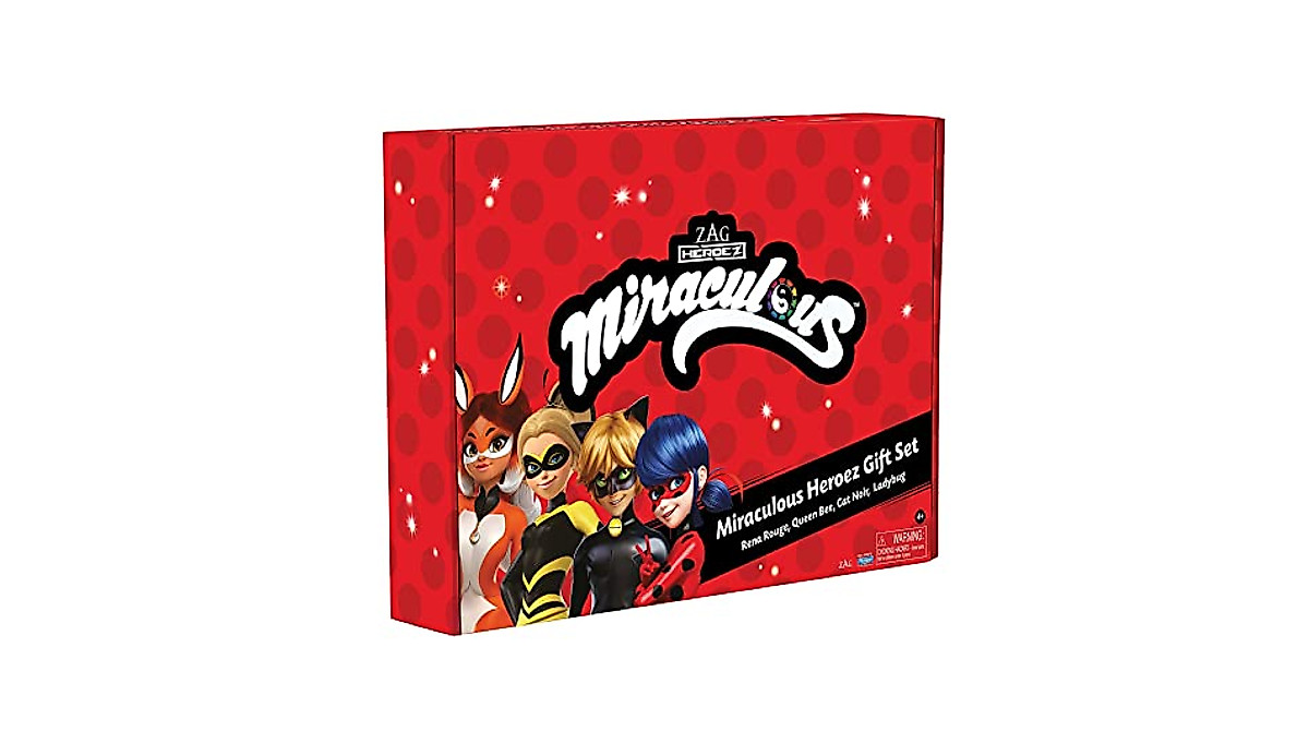 Shop JP Miraculous Ladybug 4 Pack with Exclusive Gift Set