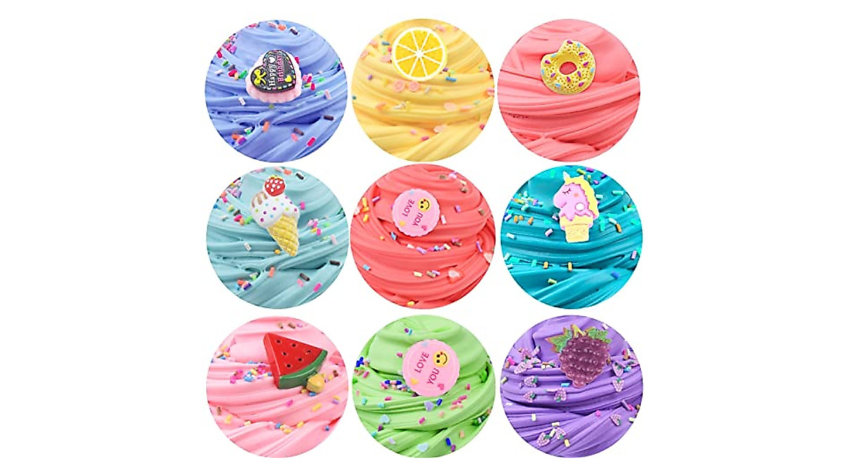 Scented Butter Slime Kit - Non-Sticky Fun for Kids