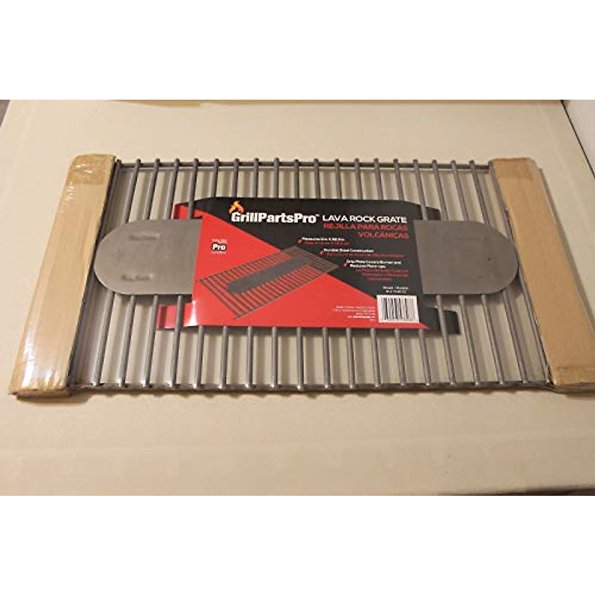 Brinkmann Gas Grill Steel Lava Rock Charcoal Grate W Drip 11 X 22.3 Inch