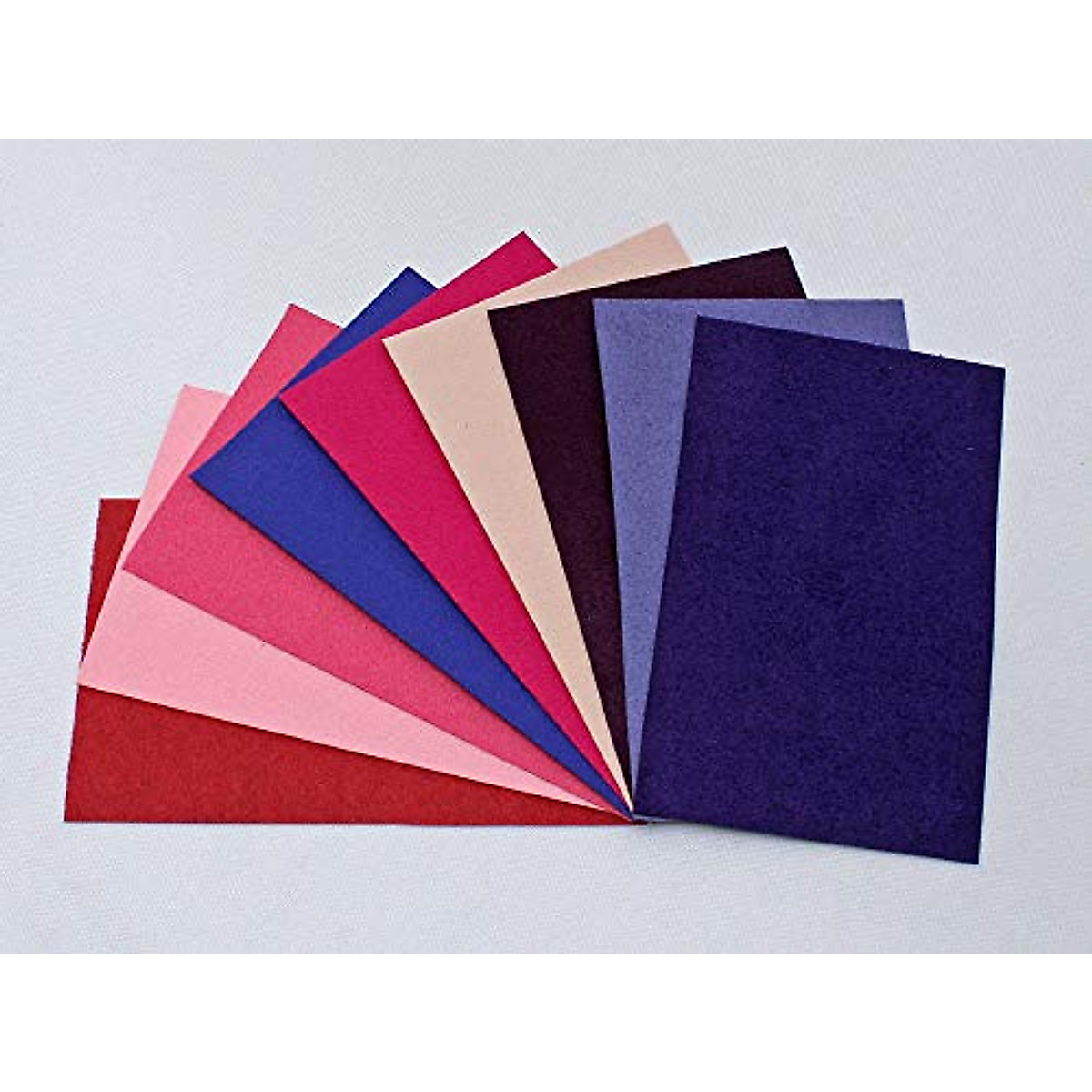 Ultrasuede® ST (Soft) 6 Piece Variety Pack - Assorted 3"x 5" Precuts - Pink & Purple (U008.04)