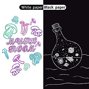 Aen Art Double Line Outline Pens, 26 Colors Shimmer Outline Marker Set, Self-Outline Metallic Markers. Perfect for Doodling, Drawing and Calligraphy