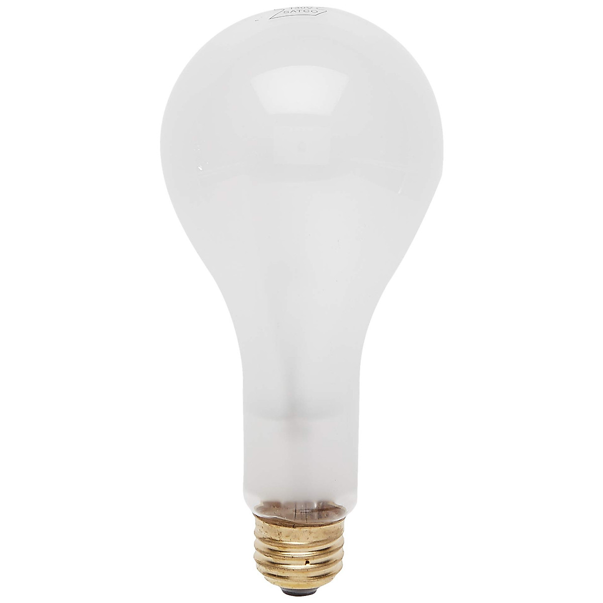 Satco S4960 130-Volt 300-Watt PS25 Medium Base Light Bulb, Frosted