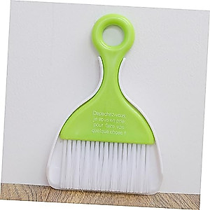 Healeved 2 Sets Household Supplies Broom Hand Kid Broom Cleaning Brush Tent Broom Cleaning Tools Dust Broom Mini Broom Cleaning Broom Keyboard Broom Dustpan Cleaning Dustpan