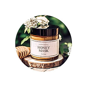 [I'M From] Honey Mask 4.23oz | wash off type, real honey 38.7%, Deep moisturization, Nourishment,and Clear Complexion.