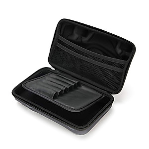 rockpapa Large-Capacity Race Car Pencil Case, Pencil Box, Storage Box for School Students Boys Teens Kids Toddlers Grey Red