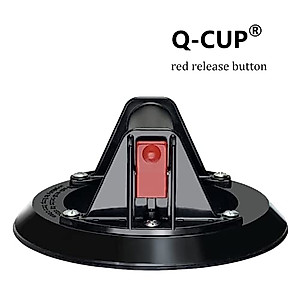 Q-CUP® 8" lifter Extra-fast Attachment easily, 100 kgs lifting capacity Tough ABS Handle