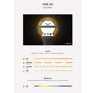 KPOPINTOUCH N Flying Official Light Stick Ring Fan Cheering Lightstick for K-Pop Idol Concert Lightup Lighting Merchandise