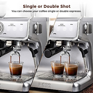 Senrob 15 Bar Semi-Automatic Espresso Machines For Home Barista PID Intelligent Temp Control Espresso Machine With Grinder Cappuccino Machine With Milk Frother