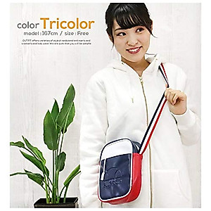 ellesse(エレッセ) Ellesse Eesse Embossed Logo Mini Shoulder EB7030, Tricolor