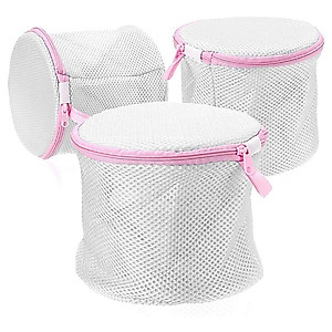 Generic Laundry Net Laundry Net Laundry Net Brassiere Cylindrical Polyester White Travel Storage Bag for Small Articles Underwear New Released