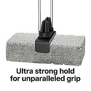 Bestrix Phone Vent Holder Cell Phone Mount Holder for Car with Double Clamp Grip, Compact & Durable for iPhone, Galaxy and All Smartphones Up to 6.5"